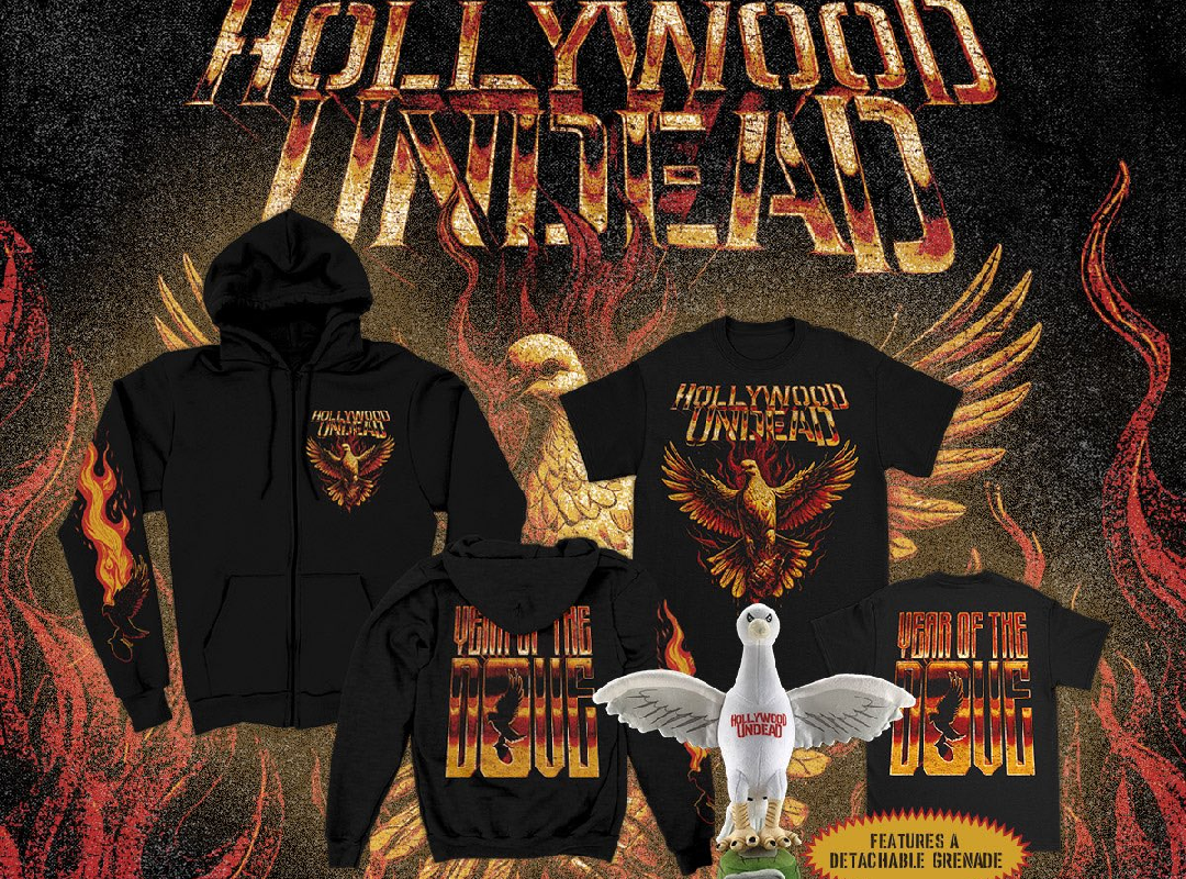 Now Available – Hollywood Undead Year of the Dove Merch Collection | SCNFDM